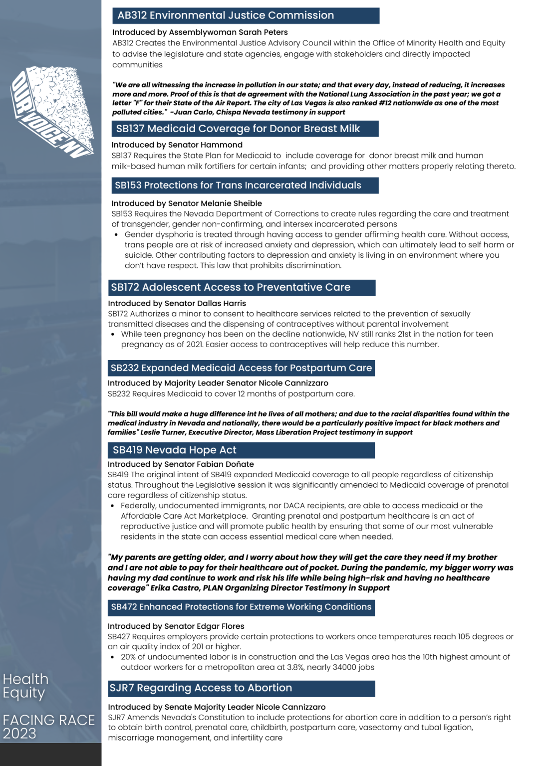 2023 Racial Equity Report Card – Plan Action